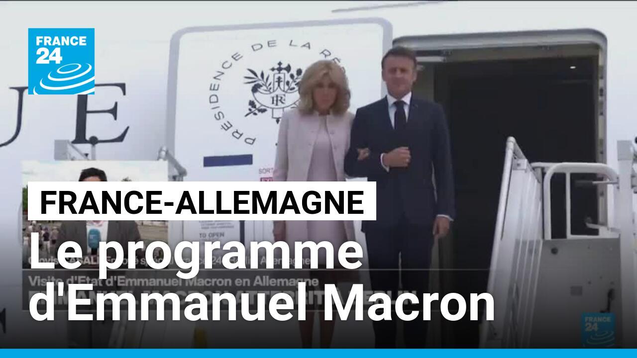 À deux semaines des Européennes, Emmanuel Macron entame une visite d'État en Allemagne - France 24